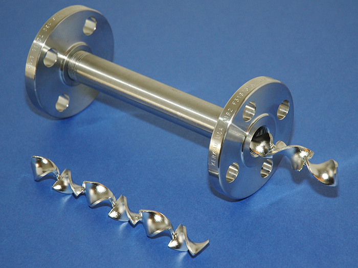 Helical Twist Bowtie Static Mixer (Type HT) for Turbulent & Laminar ...