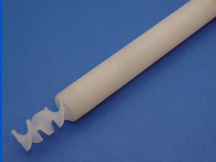 Helical Twist Bowtie Static Mixer (Type HT) for Turbulent & Laminar ...